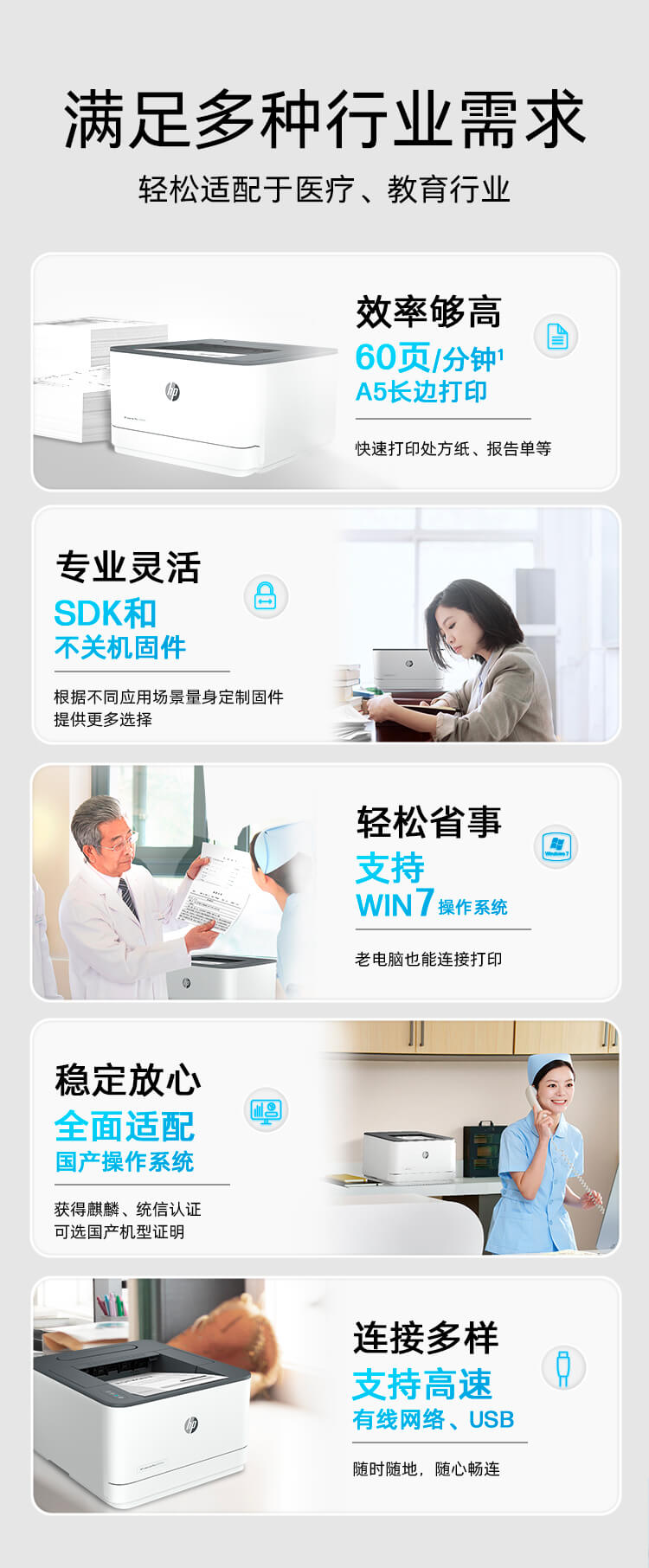 惠普 (HP) LaserJet Pro 3004dn 黑白激光打印机 - (3G657A) - 中国惠普官方商城