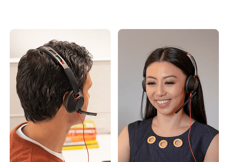 博诣 Poly Blackwire C5220 双耳头戴式有线耳机 (8X231AA) - 中国惠普官方商城