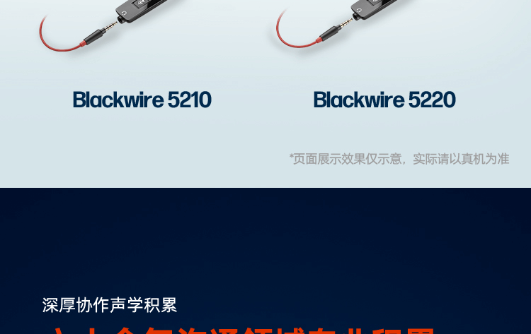 博诣 Poly Blackwire C5220 双耳头戴式有线耳机 (8X231AA) - 中国惠普官方商城