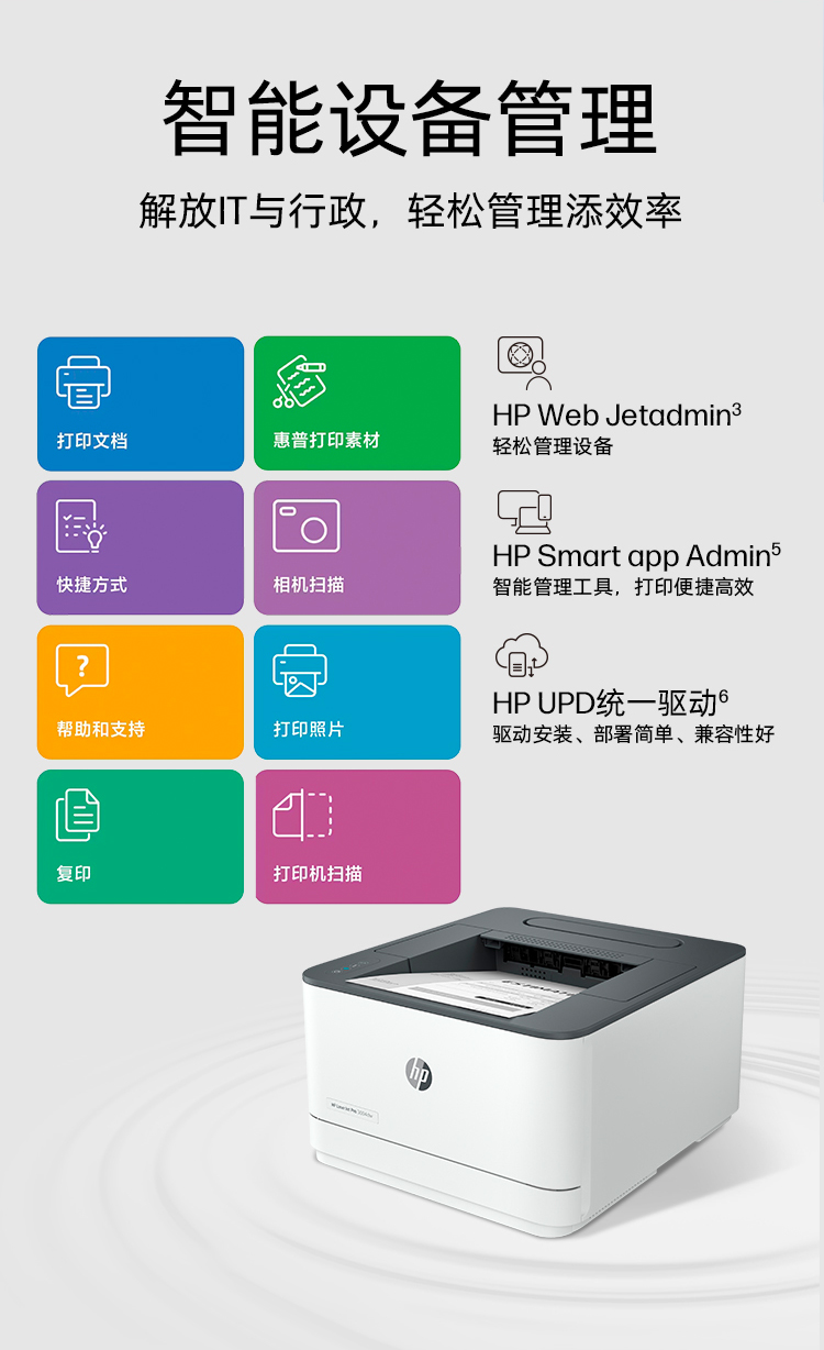 惠普 (HP) LaserJet Pro 3004dw 激光打印机 - (3G658A) - 中国惠普官方商城
