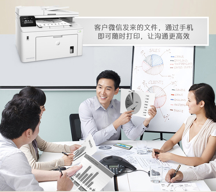 HP LaserJet Pro M227fdw 多功能一体打印机 - 中国惠普官方商城