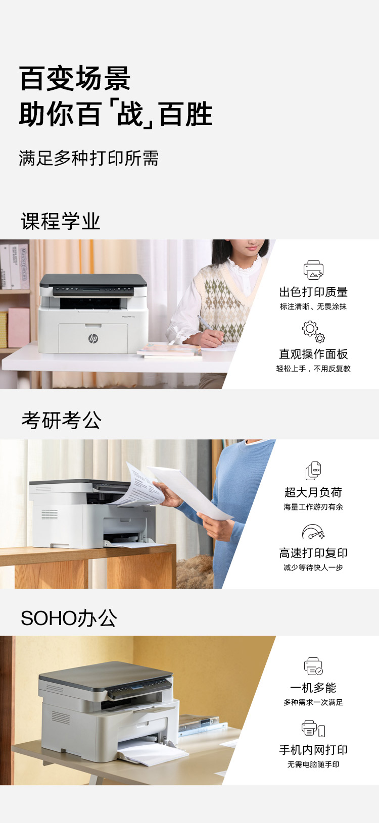 惠普 (HP) 116w 激光多功能一体机 - (A00F8A) - 中国惠普官方商城